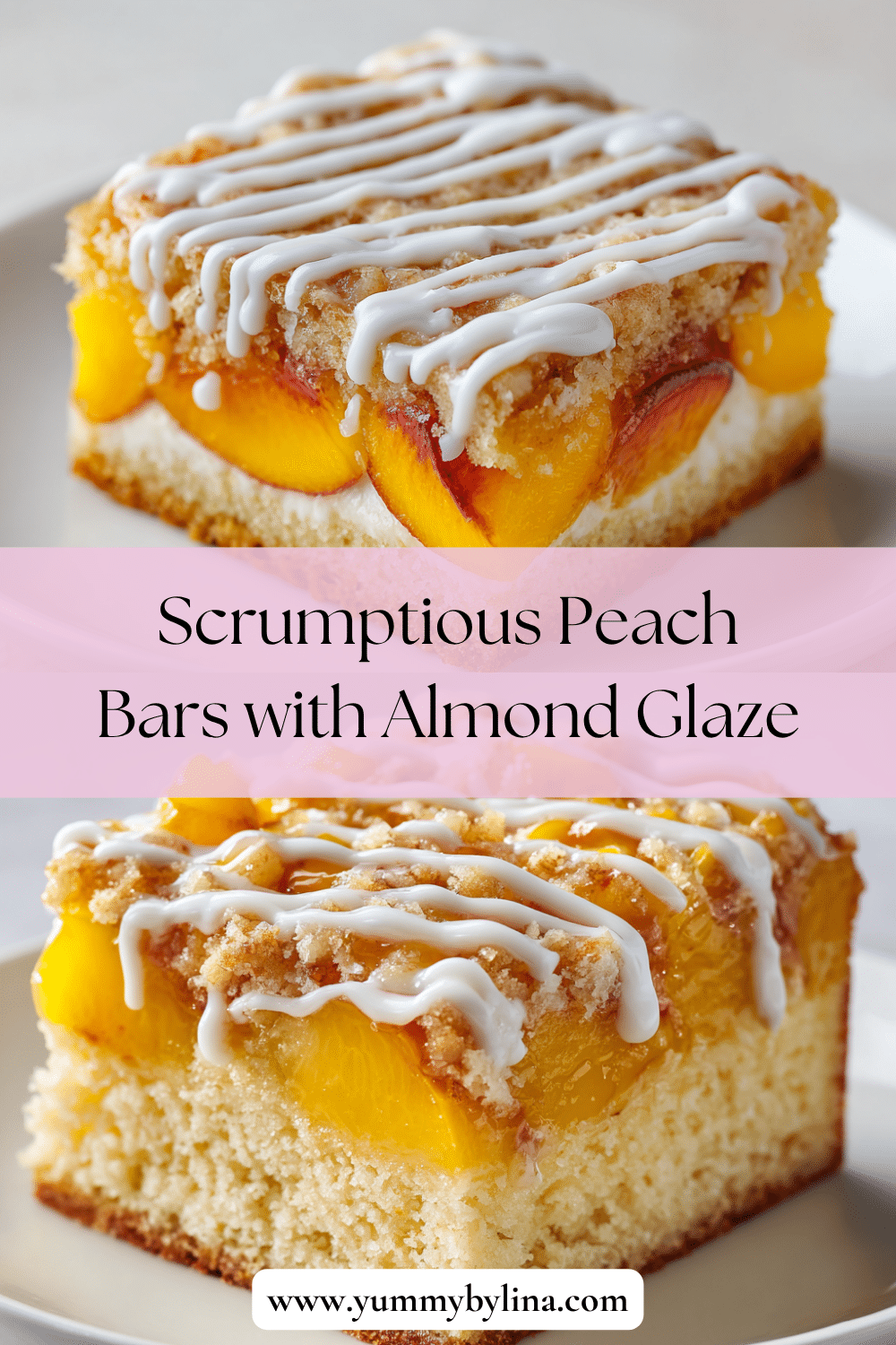 Peach Bars Recipe: Irresistible Summer Treat with Almond Glaze