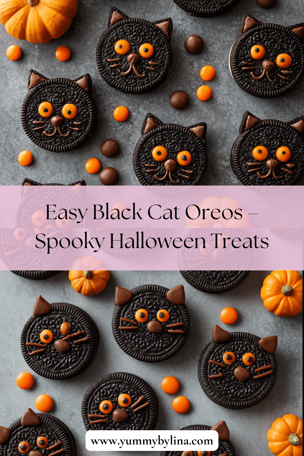 Black Cat Oreos: Adorable & Spooky Halloween Treats