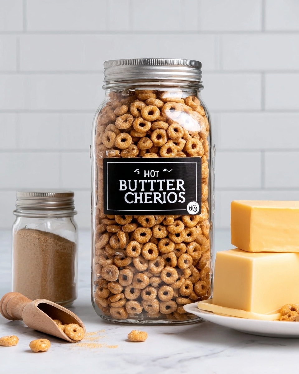 Hot Buttered Cinnamon Sugar Cheerios – Cozy, Crunchy Snack