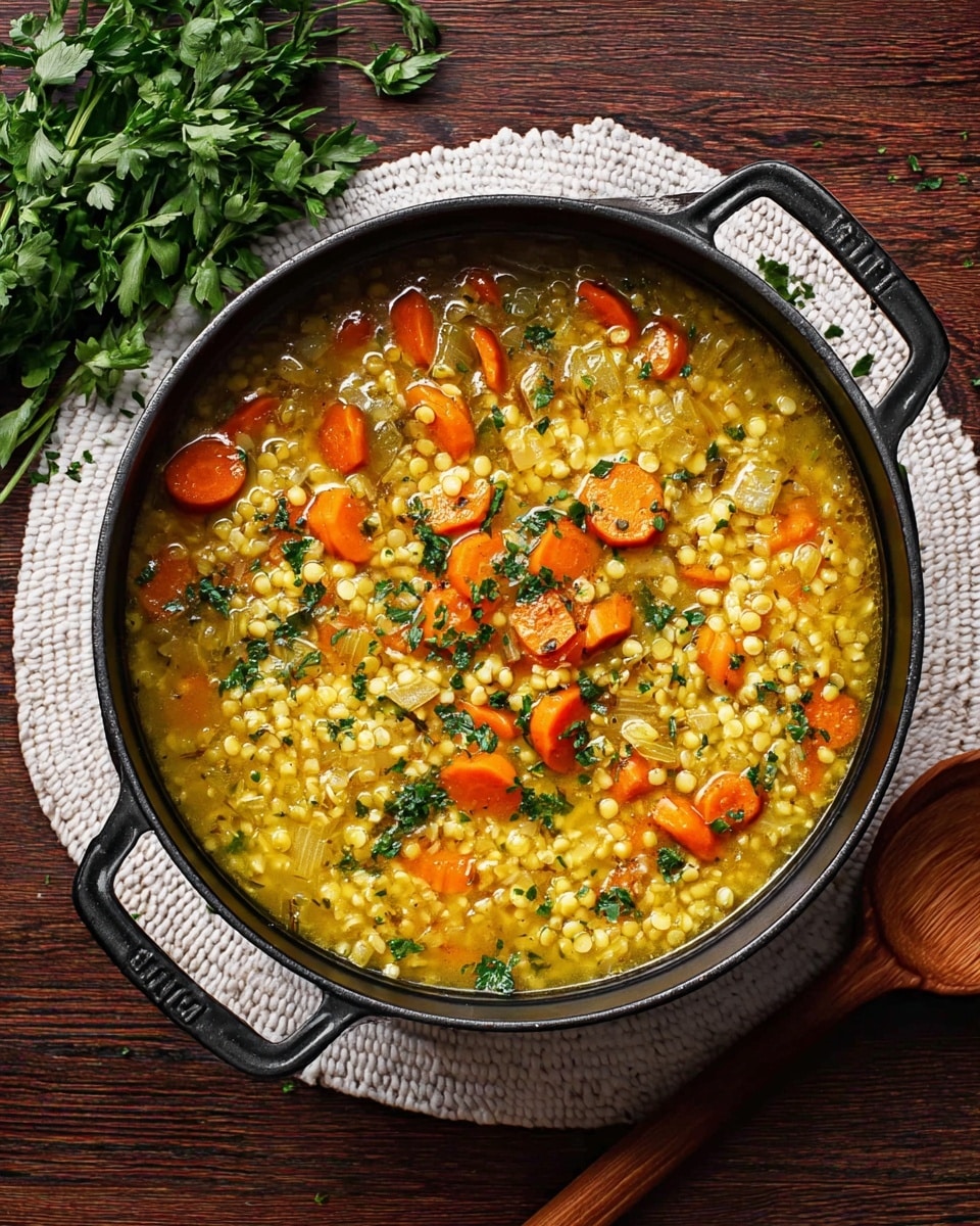Cold-Fighting Couscous Chicken Soup | Healthy & Flavorful