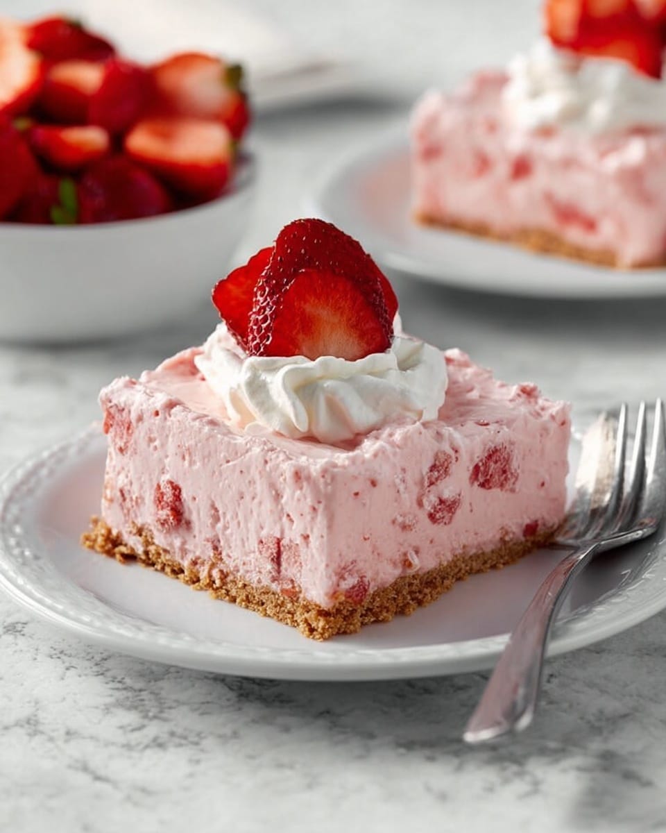 Strawberry Delight: Refreshing No-Bake Fruit Dessert