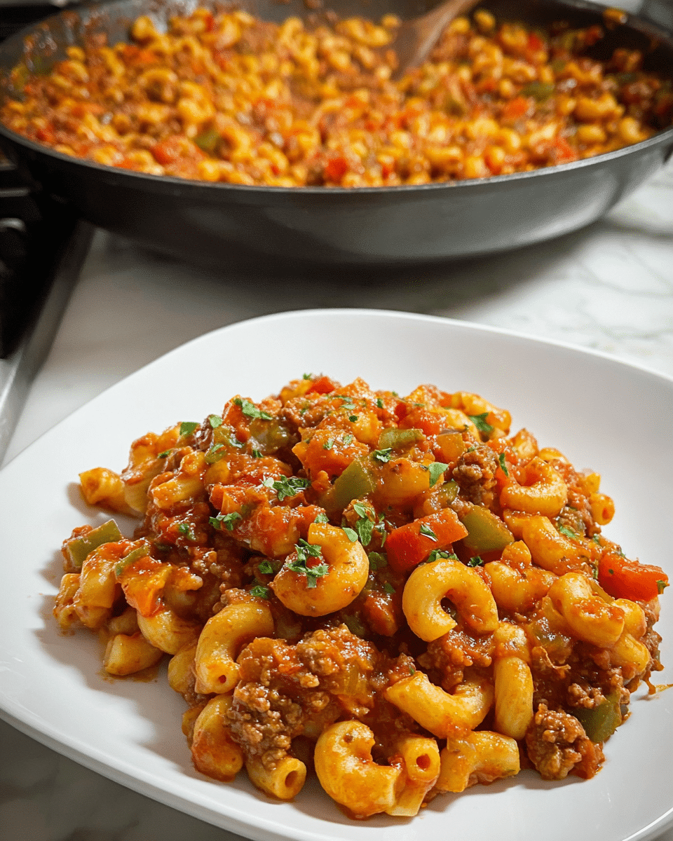 One Pot American Goulash: Hearty & Flavorful Weeknight Dinner
