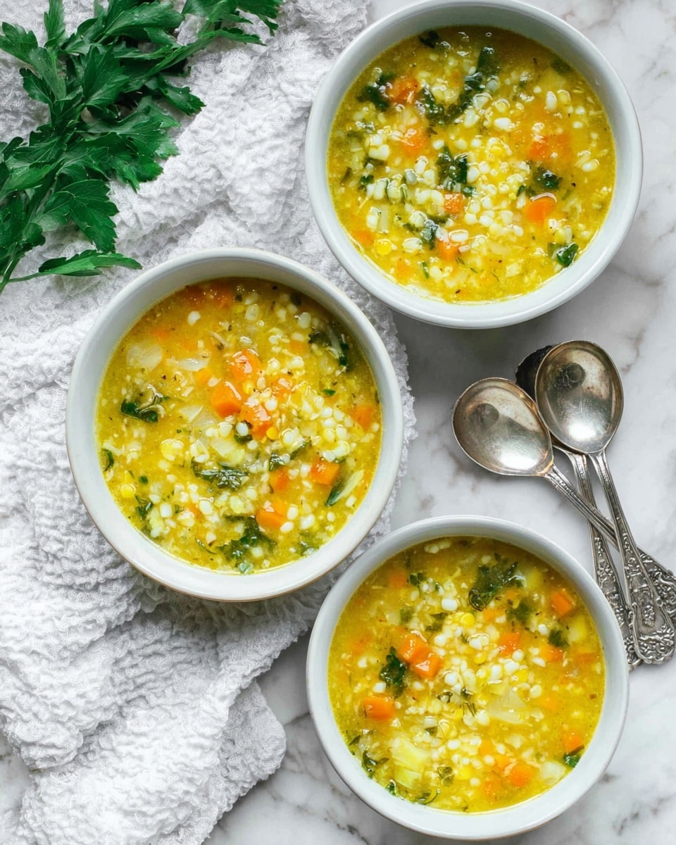 Cold-Fighting Couscous Chicken Soup | Healthy & Flavorful